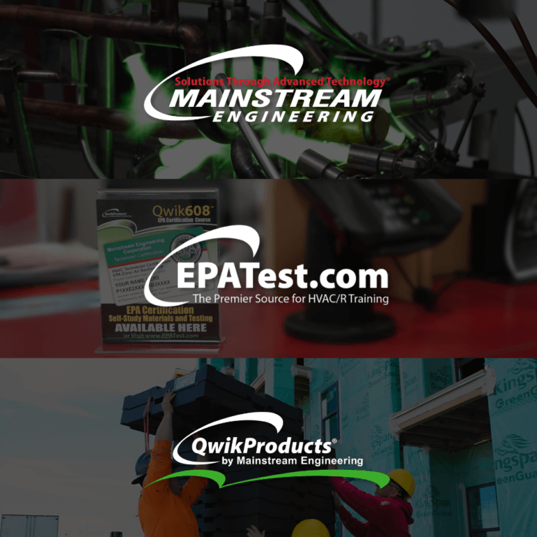 Mainstream Engineering - Get Your EPA Certification Online!